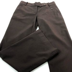 BCBGMaxAzria | Pants & Jumpsuits | Bcbg Maxazria Brown Tab Waist Wool ...